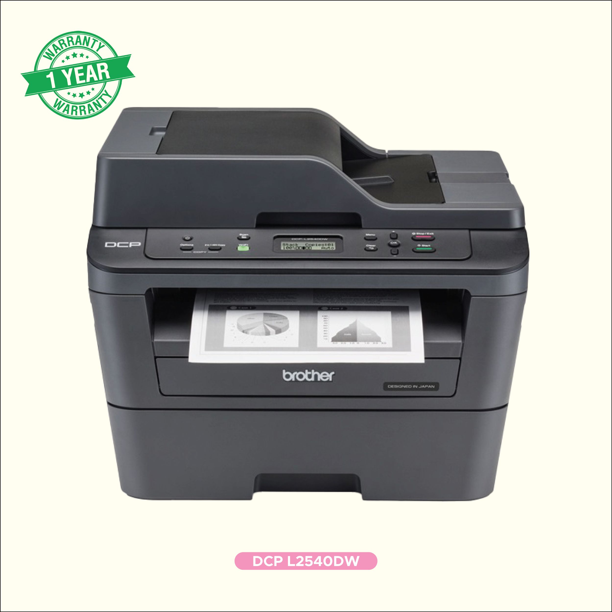 Brother DCP L2540DW Wireless Compact Laser Printer | Daraz.com.np