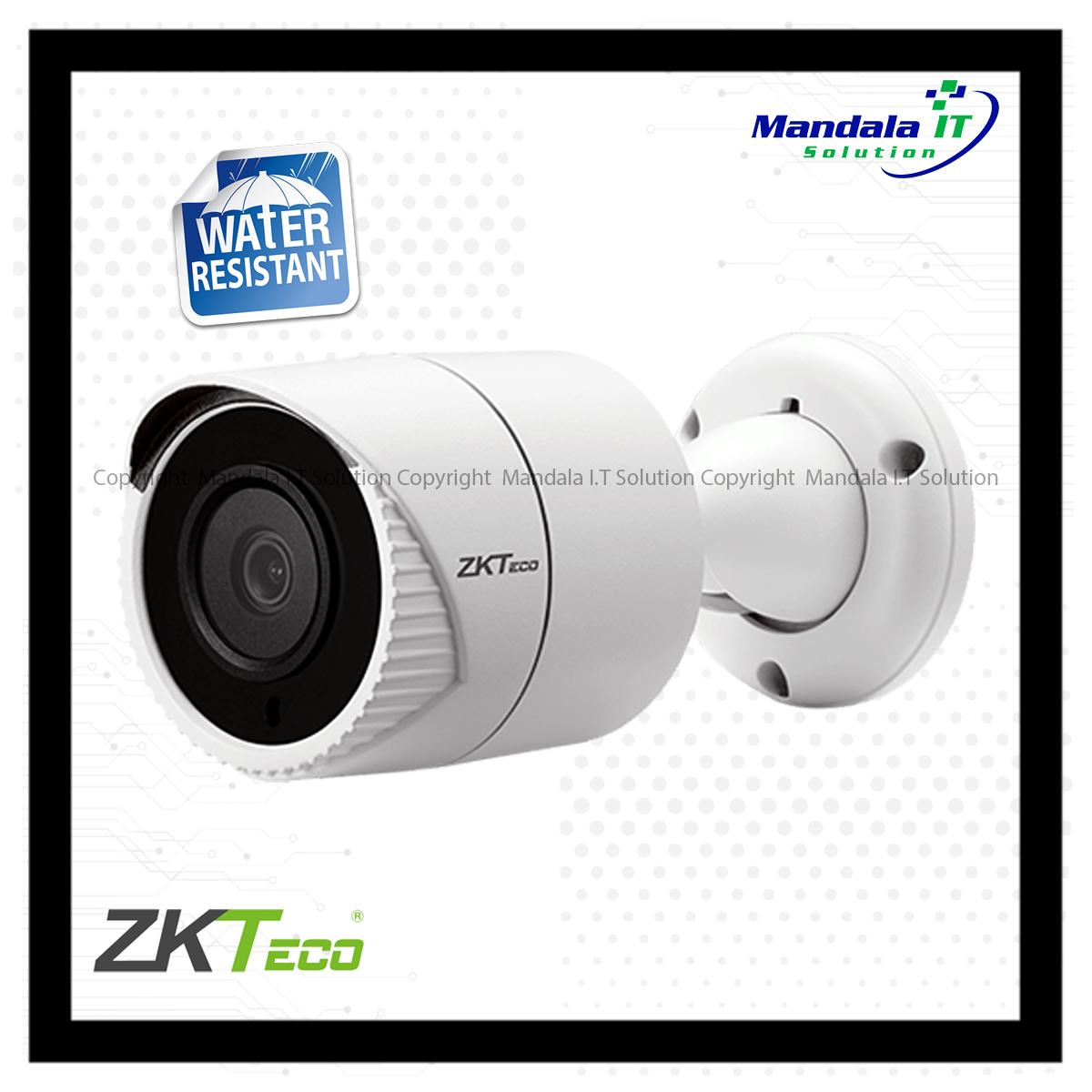 Zkt Eco 2mp Hd Bullet Cctv Camera | Daraz.com.np