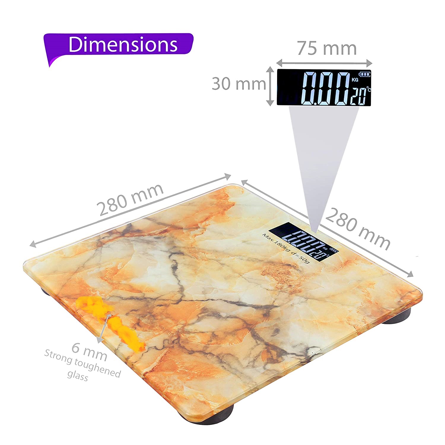 Electronic Personal Scale Weighing Machine, Personal Digital Bathroom ...