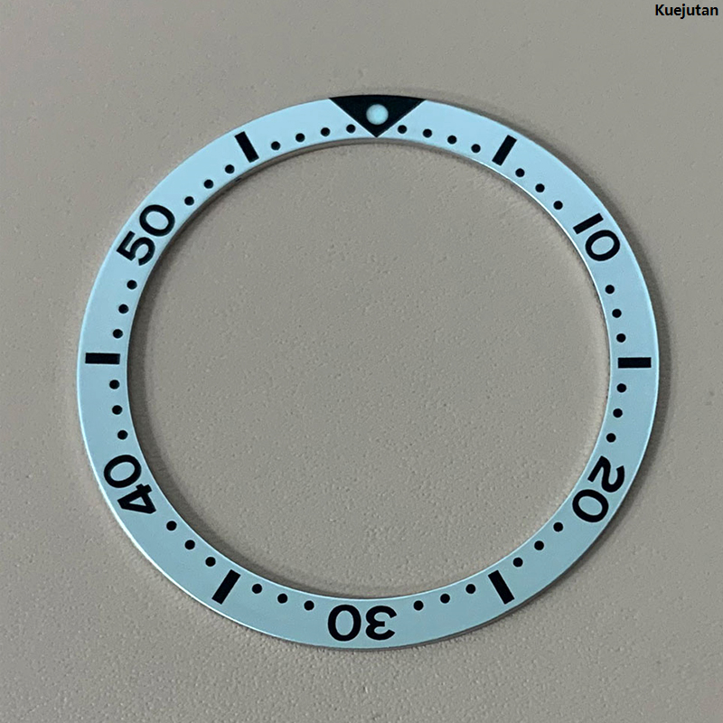 KuejutanAffordable 39mm Flat watch bezel insert Fit seiko 6105 6309 ...