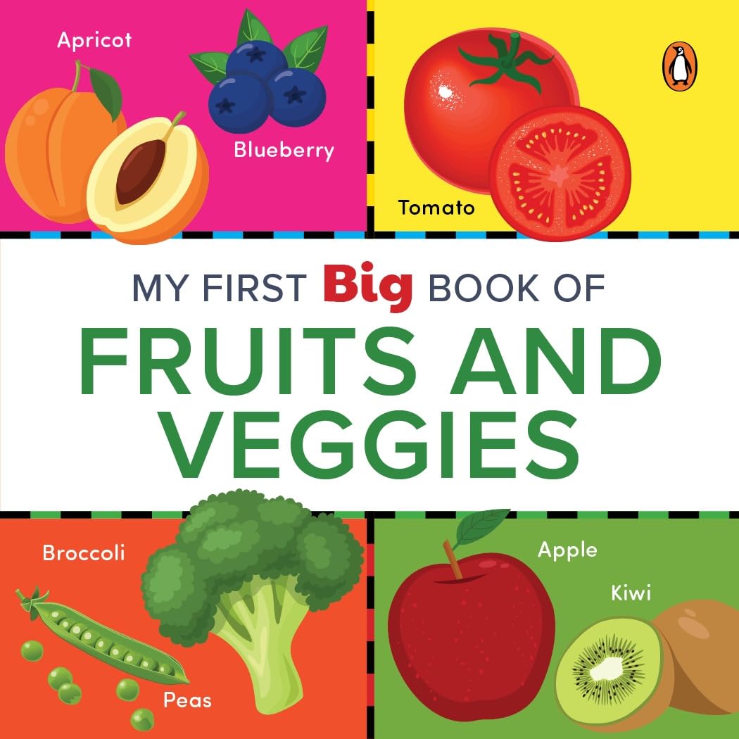 My First Big Book Of Fruits & Veggies (Penguin Early Learning Series ...