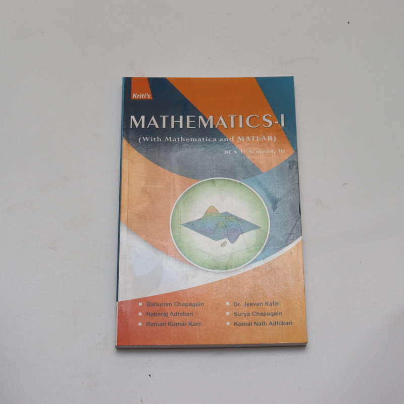 Kriti's BCA 1st Semester Mathematics-I Course Book | Daraz.com.np