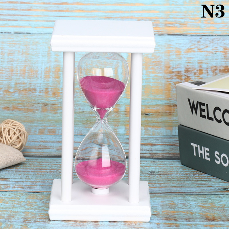 30 Minutes Sand Hourglass Countdown Timing Modern Wooden Sandglass ...