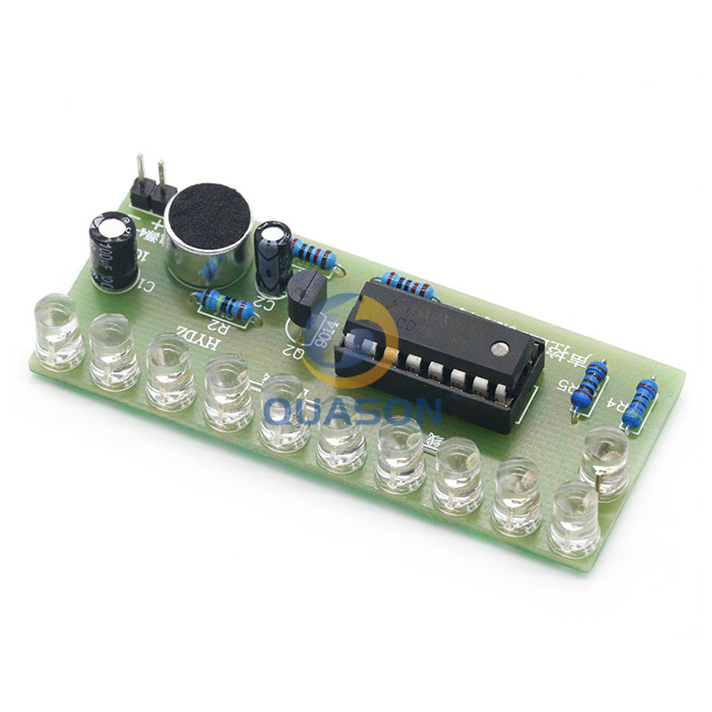 Voice activated LED Water Light Kit CD4017 Lantern Control Fun ...