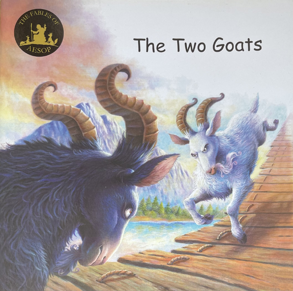 The Two Goats, Children's Book, Pictorial, Aesop's Fables | Daraz.com.np