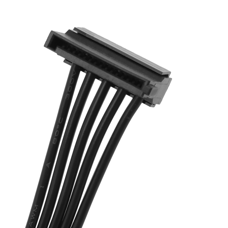 Psu Sata Power Cable PCIe 6-Pin To 4 SATA Power Cable For Seasonic X ...