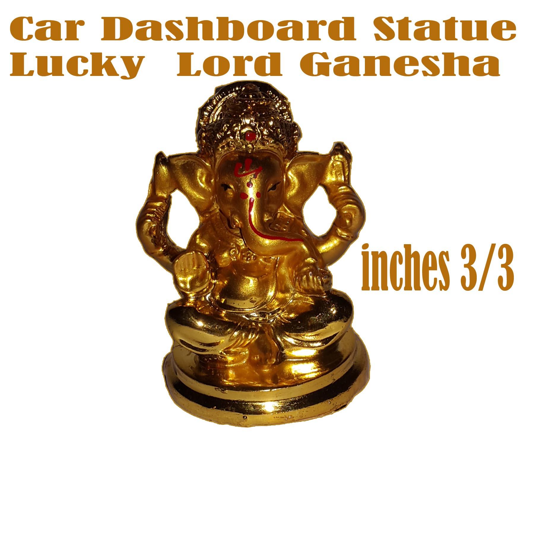 Car Dashboard Statue Good Luck Lord Ganesha - Statue Gift Item ...