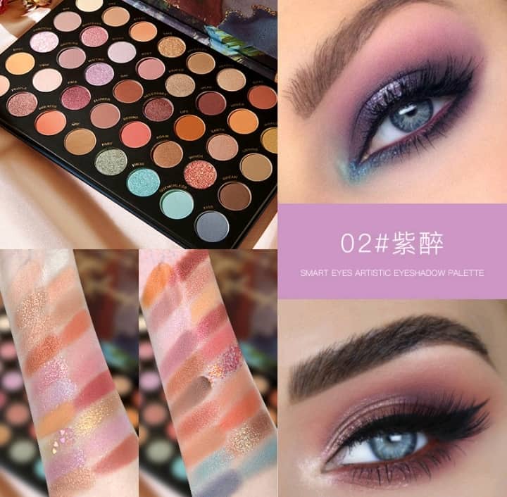 Novo Bright And Charming Eyeshadow Palette 40 colors | Daraz.com.np