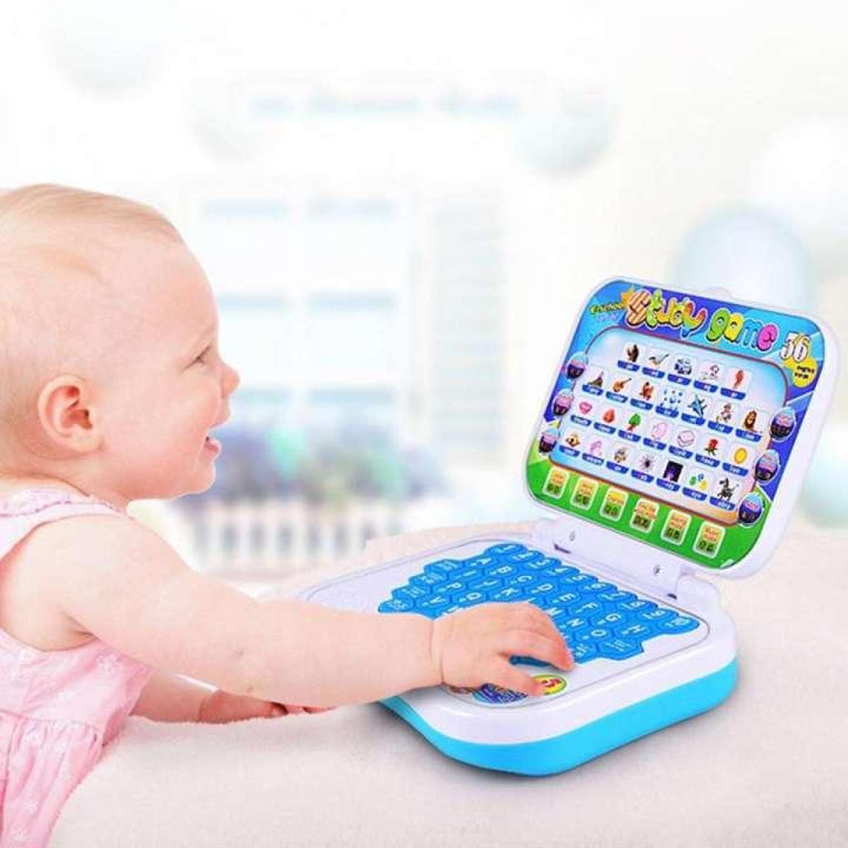 Children Educational Laptop For Abc And 123 Learning (Color May Vary ...