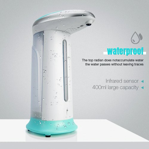 Automatic Hands Free Touch Less Liquid Soap Dispenser Battery Operated ...