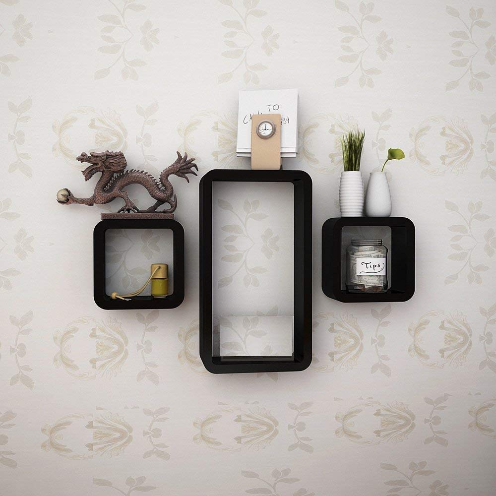 rectangle MDF Wall Decoration Shelf/Floating Wall Shelf/Living Room ...