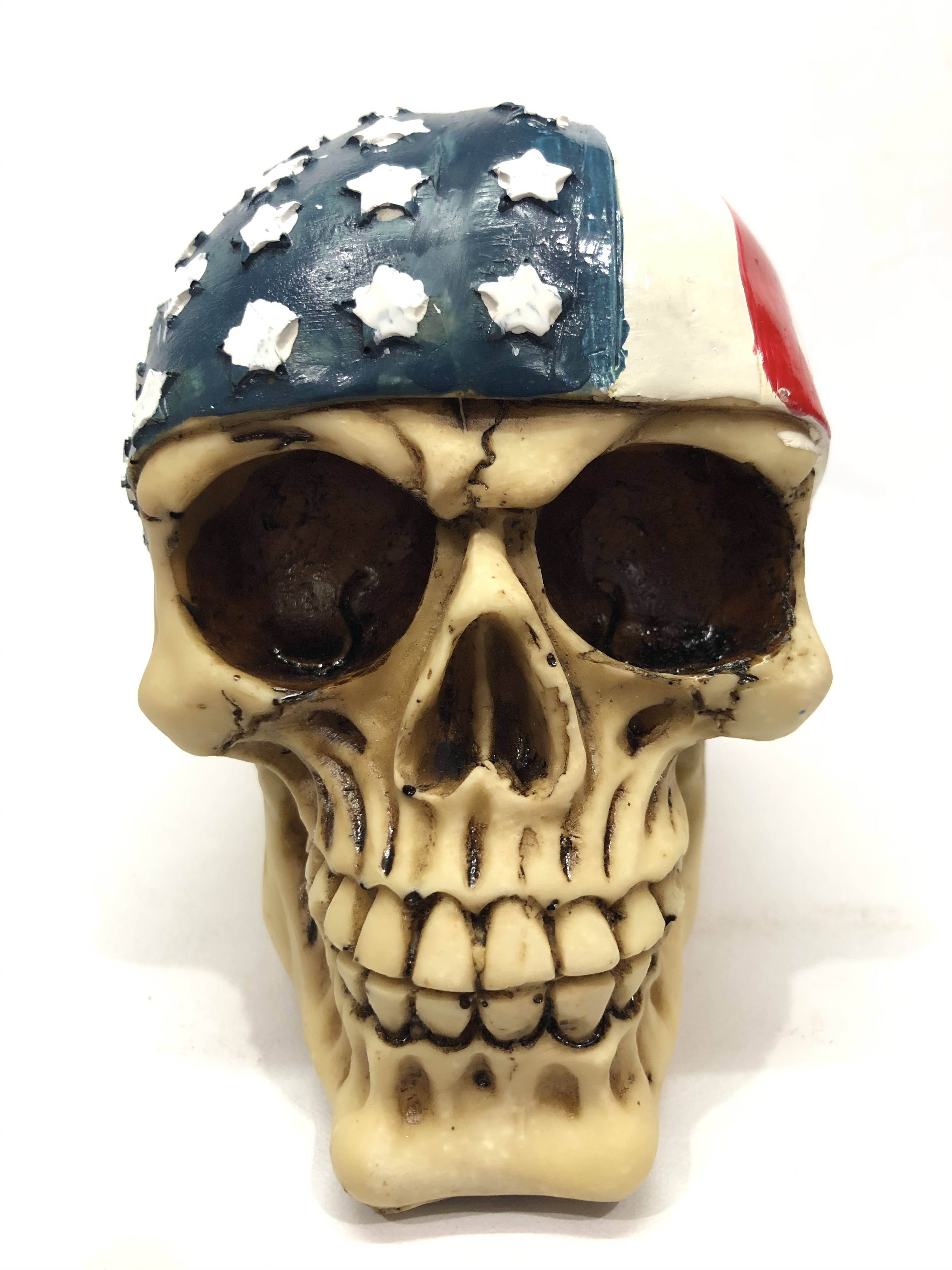 Ghost Skull with Handkerchief Ceramic Showpiece / Figure / Statue ...